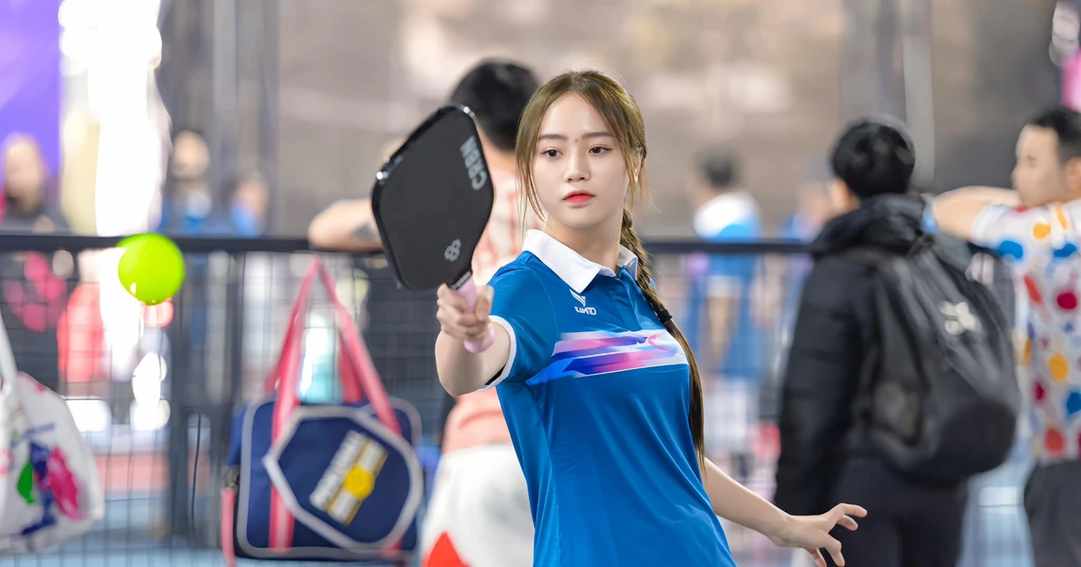 Nữ streamer Mai Linh Zuto khoe "chiến tích" đầu tiên với Pickleball ...