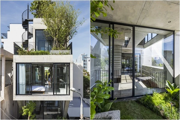 Ngôi nhà bê tông thô mộc ở Đà Nẵng ấn tượng trên báo Mỹ | Báo Tri thức ...