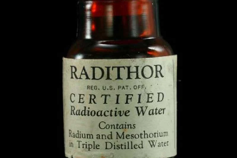 Radithor - Nước cất chứa phóng xạ từng được bán như một loại "thần dược ...