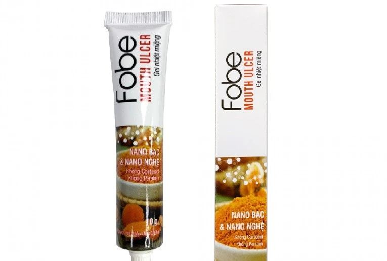 Đình chỉ lưu hành, thu hồi lô sản phẩm Gel nhiệt miệng Fobe Mouth Ulce ...