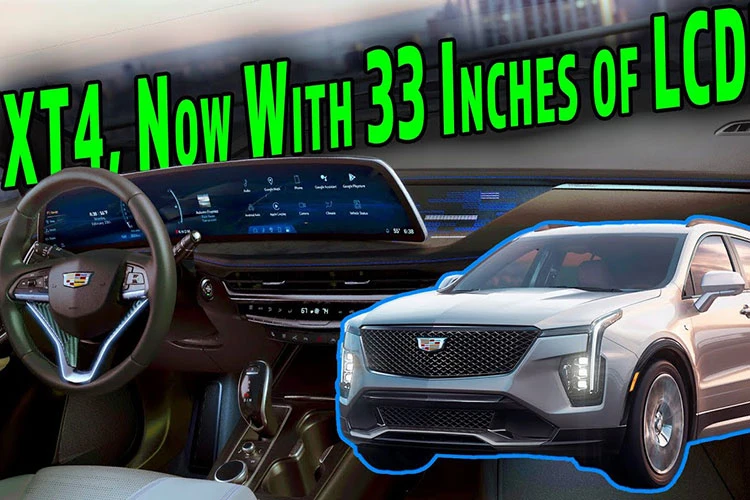 Cadillac XT4 2024 sở hữu màn hình cong 33 inch, đe dọa Mercedes-Benz GLC | Báo Tri thức và Cuộc ...