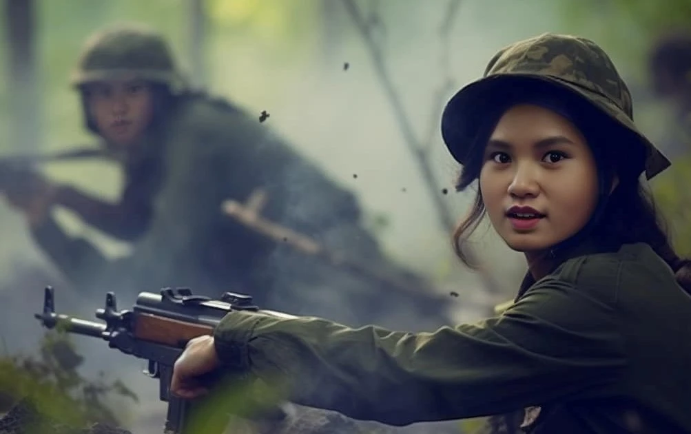 Xúc động chân dung 10 cô gái Ngã ba Đồng Lộc phục dựng bằng AI | Báo Tri thức và Cuộc sống - TIN ...