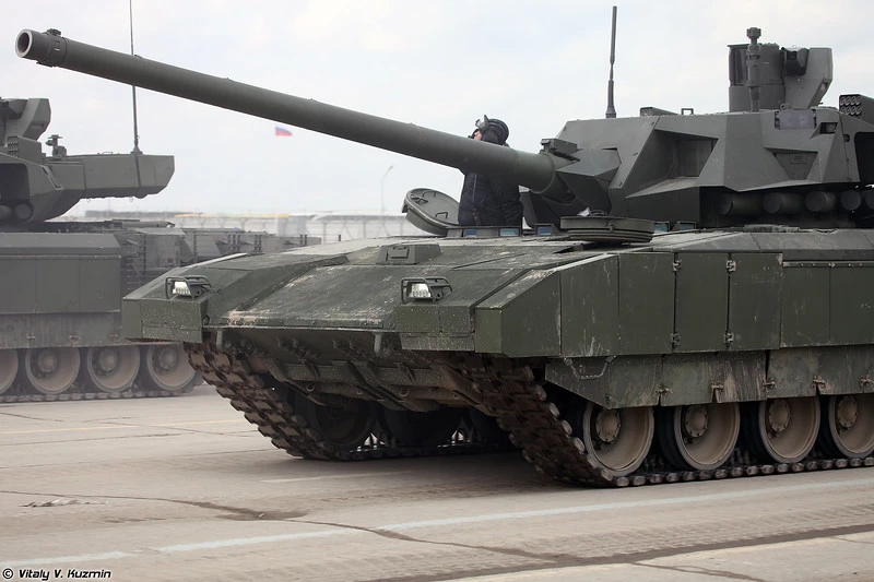 Cực hiếm bên trong buồng lái siêu tăng T-14 Armata | Báo Tri thức và ...