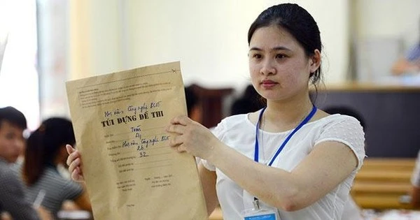 Thi tốt nghiệp THPT: Muôn kiểu bảo mật đề thi | Báo Tri thức và Cuộc ...