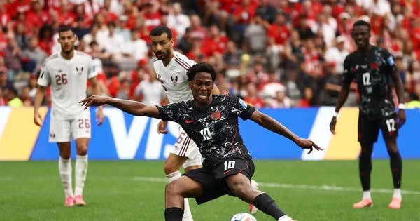 Jonathan David lập hat-trick, Canada thắng 'hủy diệt' Qatar 6-0