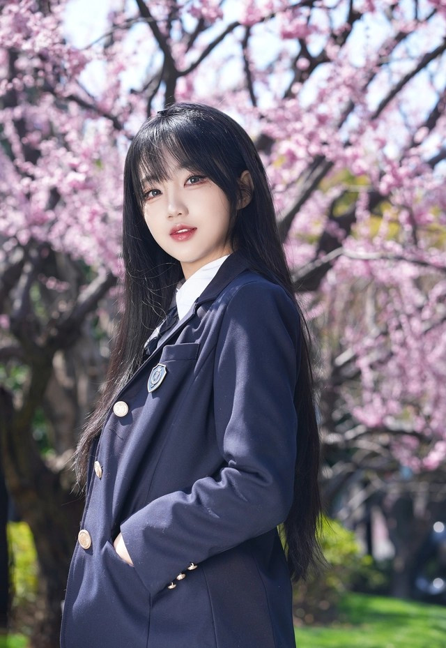 LPL "Goddess" October wears a super short skirt, showing off her ...