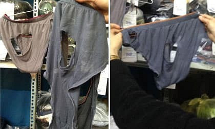 Sốc khi phát hiện bạn trai mặc quần 'sịp' rách như tổ ong | Báo Tri ...