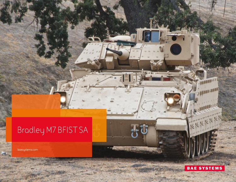 Quân đội Mỹ sử dụng xe chỉ huy, hỗ trợ hỏa lực M7 Bradley (B-FiST) ở ...