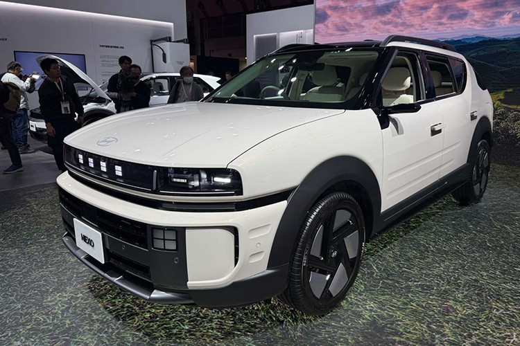 Tận thấy Hyundai NEXO 2026 "bằng xương bằng thịt", chờ ngày mở bán | Báo Tri thức và Cuộc sống ...