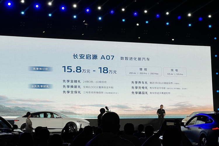 Changan Qiyuan A07 chạy 515 km không "uống" xăng, từ 511 triệu đồng | Báo Tri thức và Cuộc sống ...