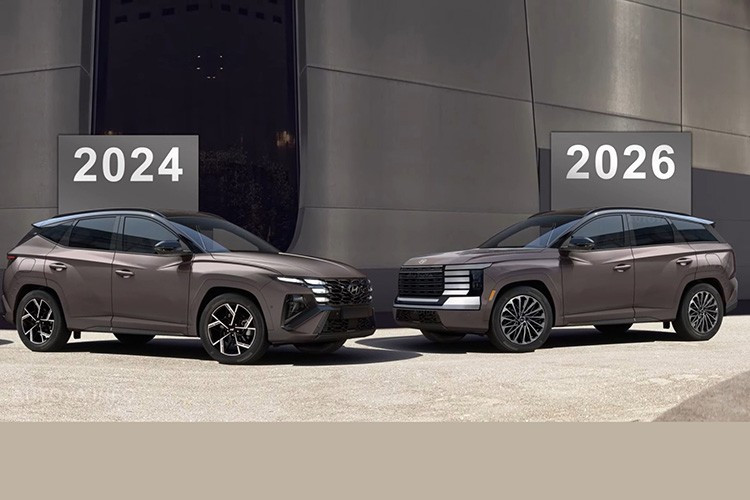 Hyundai Tucson NX5 2026 lộ diện "lột xác", bỏ động cơ dầu?