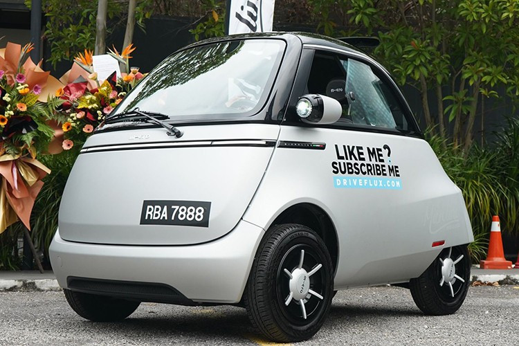 Microlino 2.0 - the world's smallest electric car launched in Malaysia
