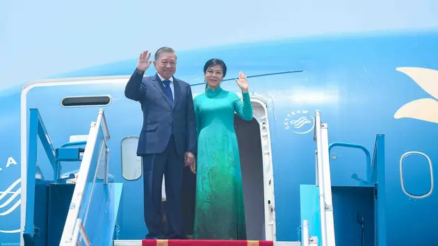 Nga chào đón Tổng Bí Thư Tô Lâm dự kỷ niệm 80 Ngày Chiến thắng